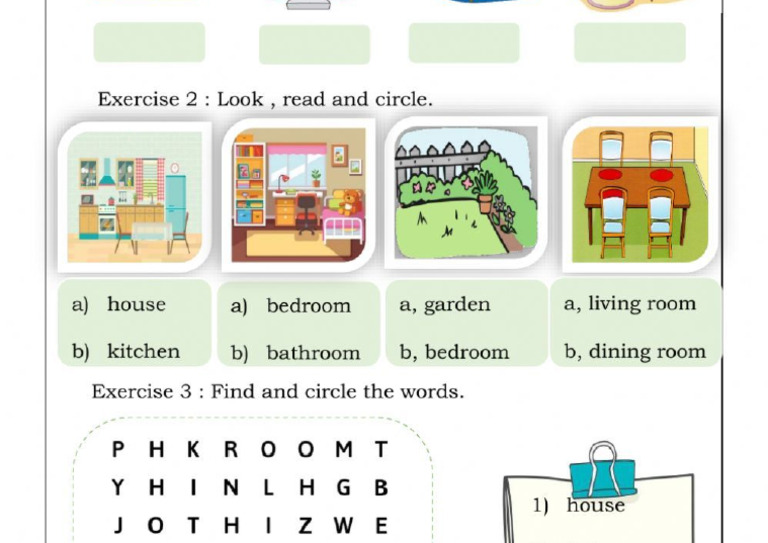 Parts of The House Interactive Activity For 1 - You Can Do The ...
