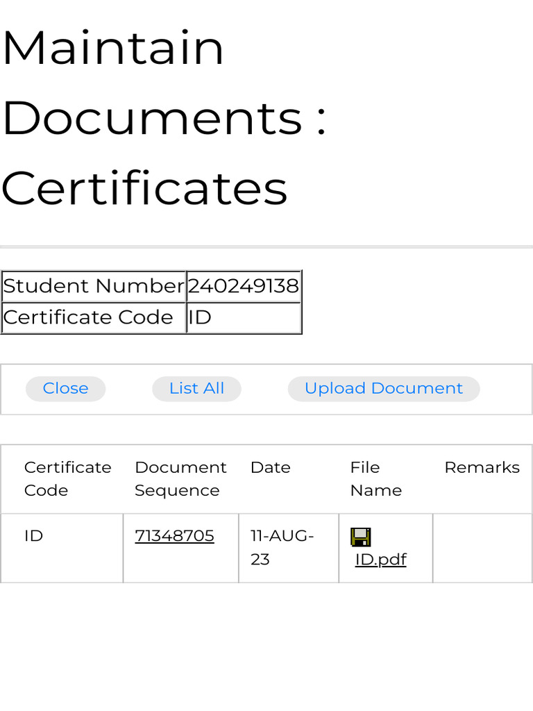 ITS Web Interface | PDF