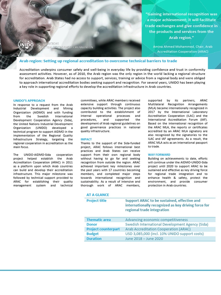 TII_ImpactStory_ARAC | PDF | Economies