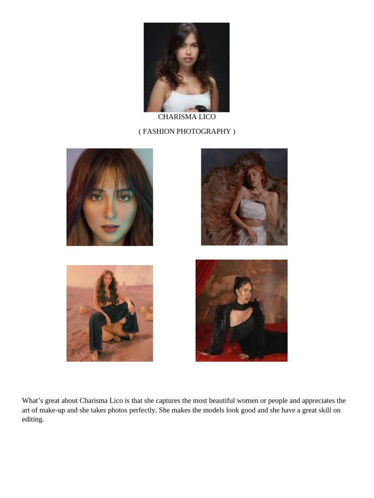 Charisma Lico | PDF | Lifestyle