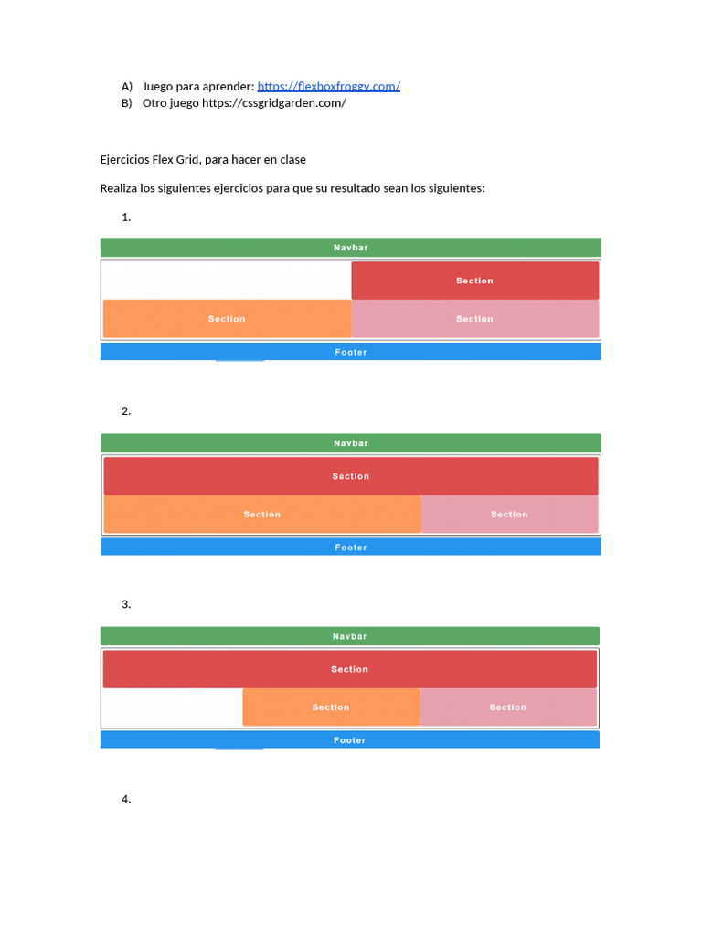 1.ejercicios Flex Grid | PDF