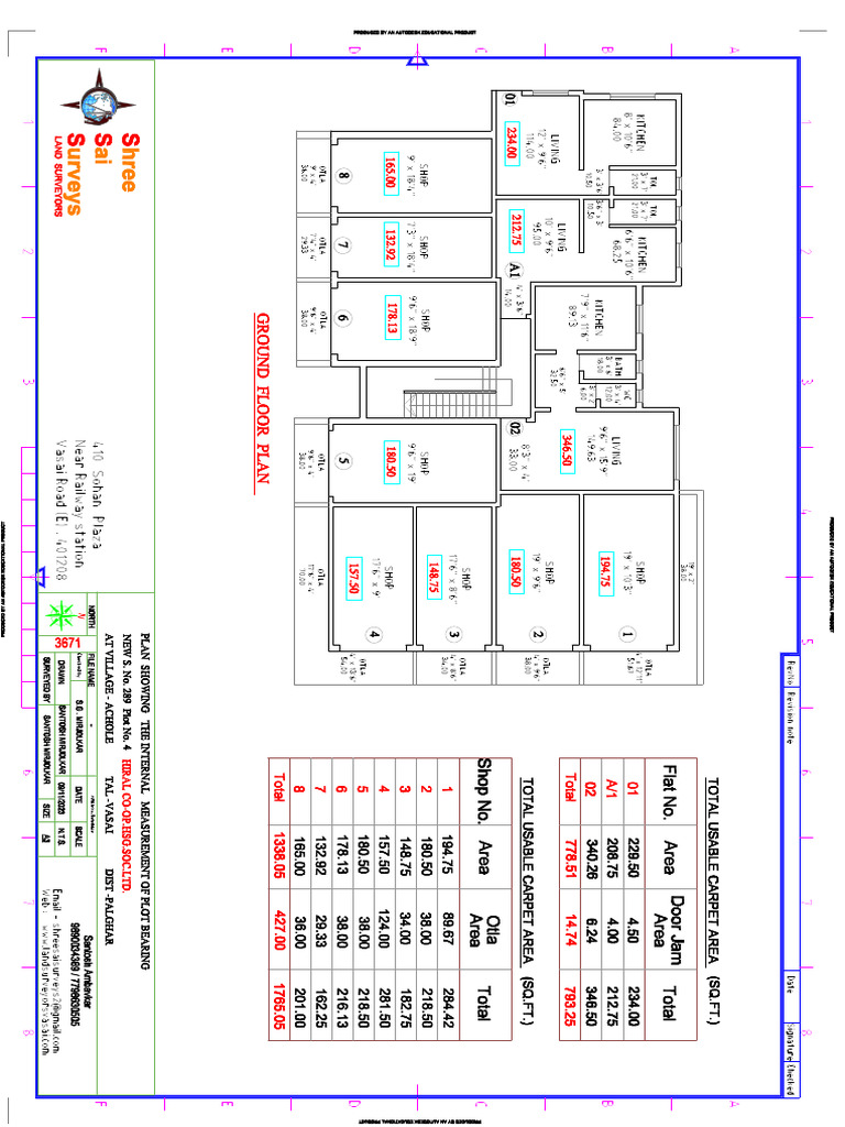 HIRAL APARTMENT INTERNAL GR. FLOOR -Model | PDF
