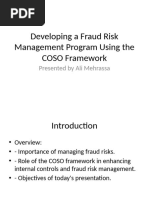 COSO Fraud Risk Management Guide | PDF | Internal Control | Enterprise ...