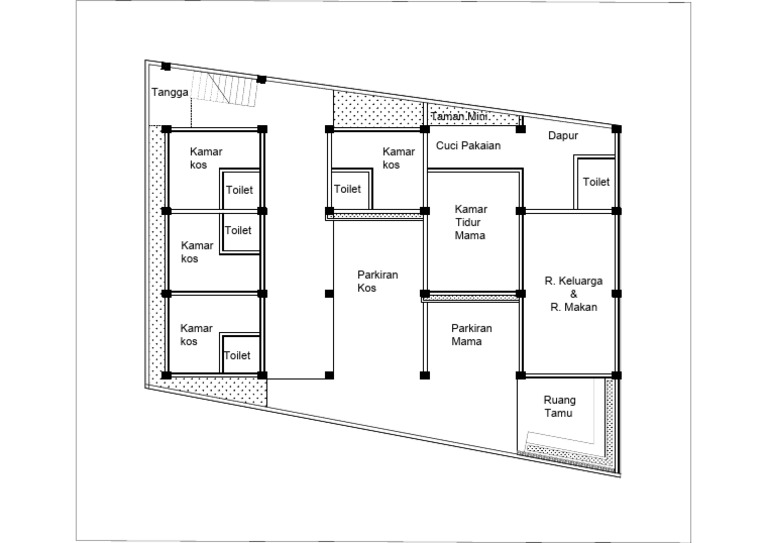Denah 1 | PDF