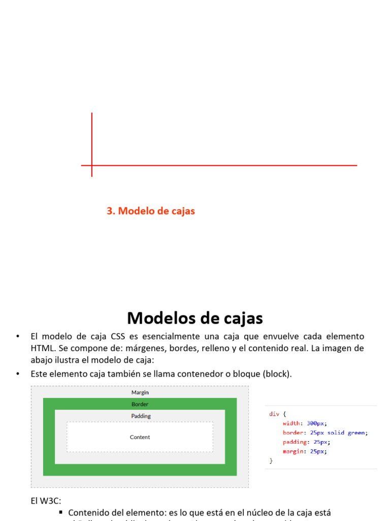 3.CSS3.Modelo de Cajas | PDF | Color | Modelo de color Rgb
