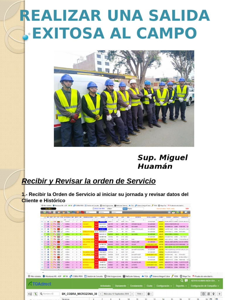 Salida Exitosa Al Campo | PDF | Electricidad | Ingenieria Eléctrica