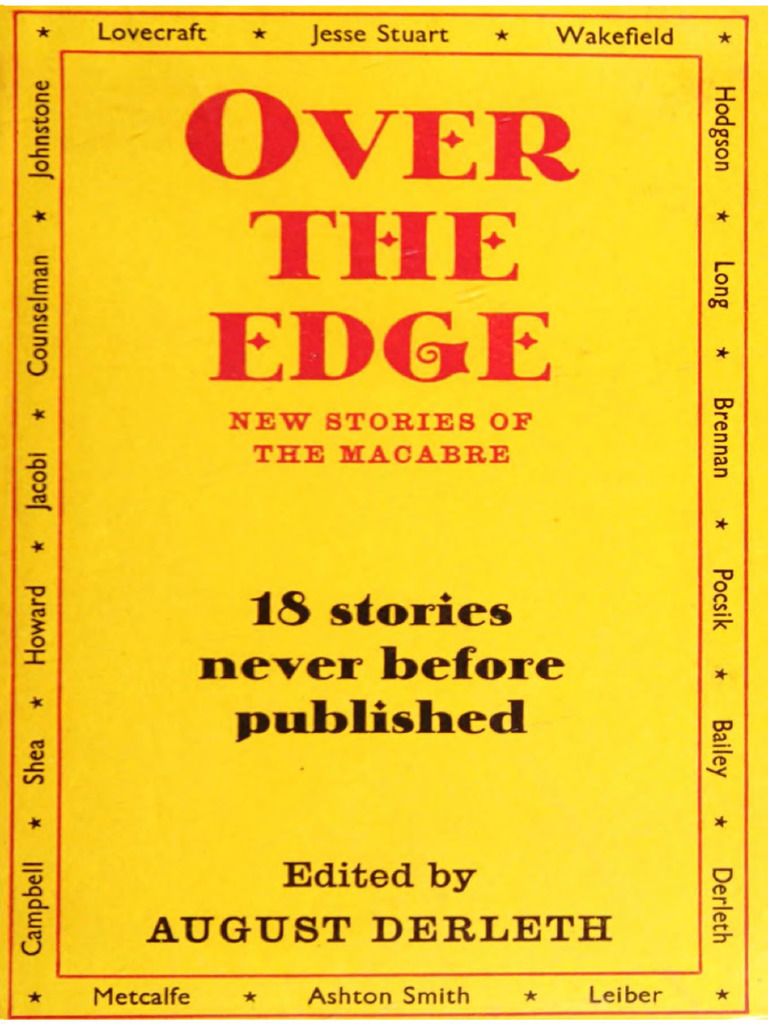 Over The Edge (1964) by August Derleth | PDF | Art