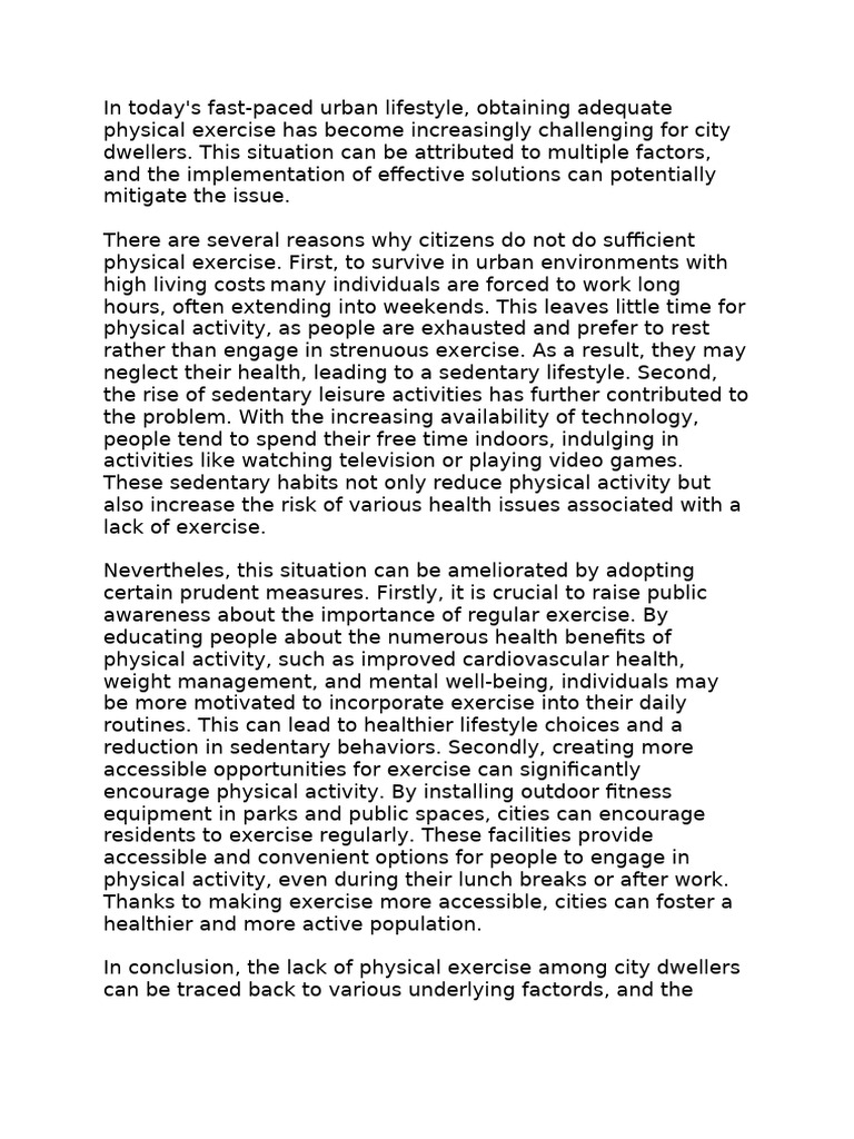 Wri Task 2 | PDF | Lifestyle