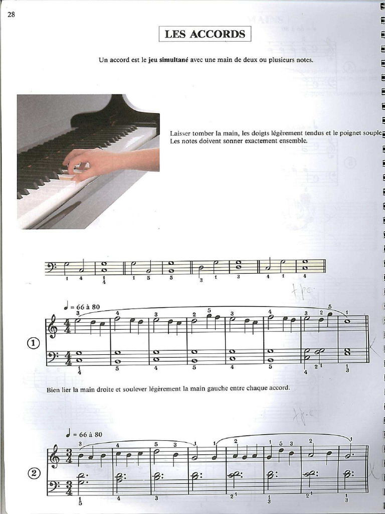 Methode de Piano Debutants 26 | PDF