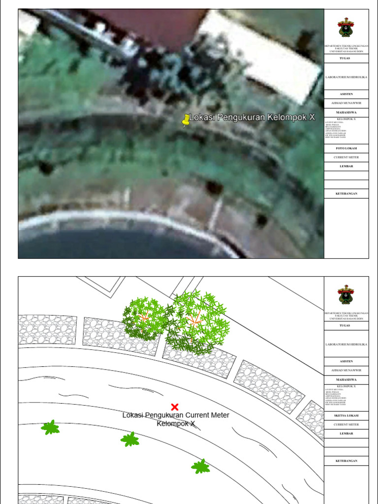 Pengukuran Current Meter Kelompok X | PDF