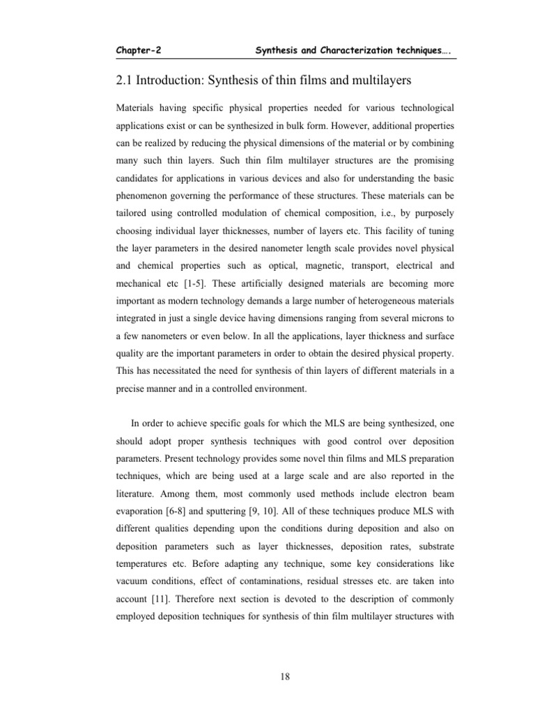 Sputtering And Eb Pdf Sputtering Thin Film