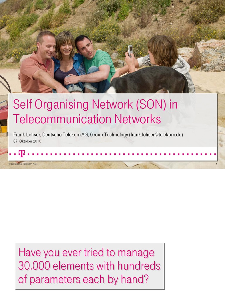 DT ZdN2010-SON Telecommunication Networks | PDF | Quality Of Service ...