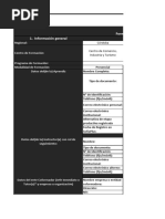 Bitacoras Sena, Formatos | PDF