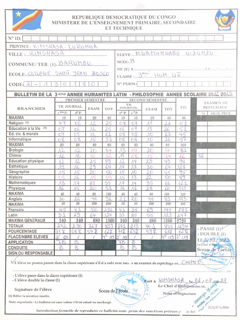 Bulletin 3 Eme | PDF