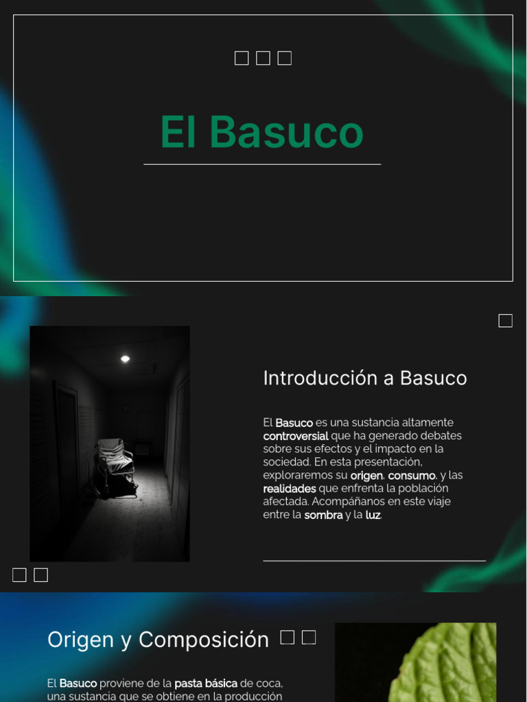 Impacto del Basuco en Salud y Sociedad | PDF