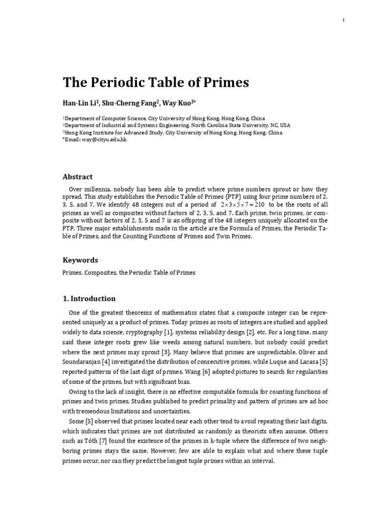 SSRN 4742238 | PDF | Prime Number | Color