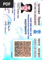 Pan Card Back Side | PDF