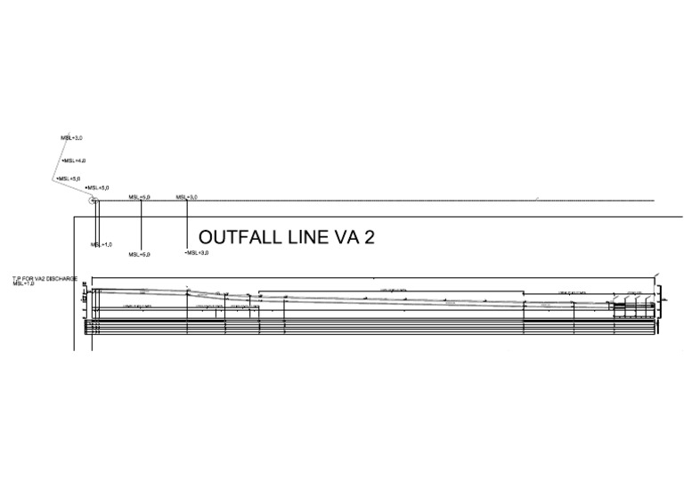 VAII Box Culvert Profile (3of3) Outfall-VA2 Line - 2 | PDF