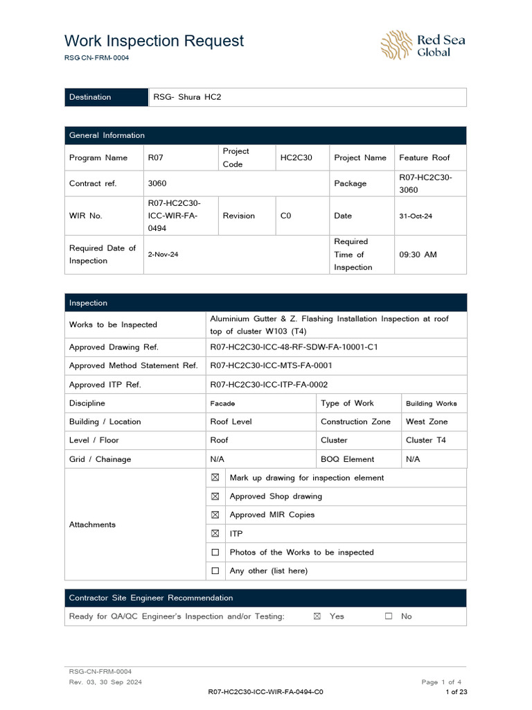 R07 HC2C30 Icc Wir Fa 0494 C0 | PDF | Building Materials | Building Engineering