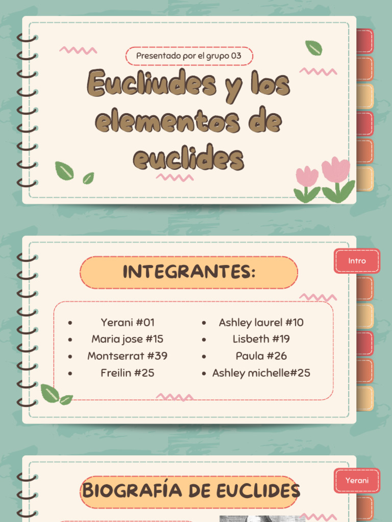 Euclides y Los Elementos de Euclides. | PDF | Geometría | Euclides