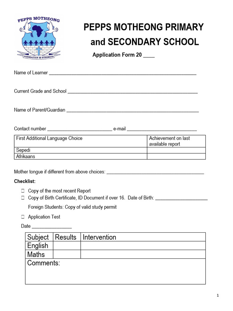 3a Application Booklet Gr. 1 To 12 | PDF | Birth Certificate | Psychological Trauma