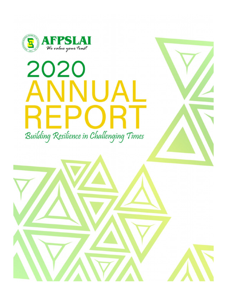 2020 AFPSLAI Annual Report | PDF