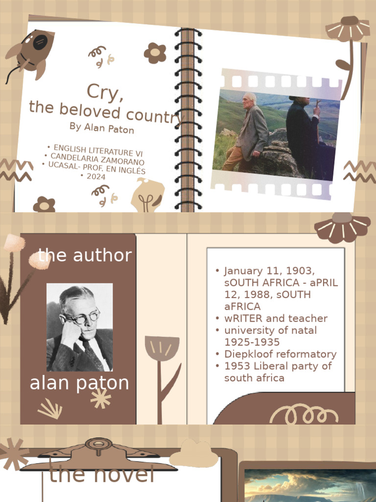 Analysis of "Cry, the Beloved Country" | PDF