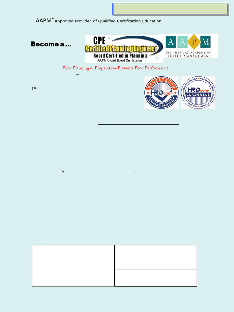 CPE P6 Planner JUNE 2023 4 Days F2F | PDF | Business