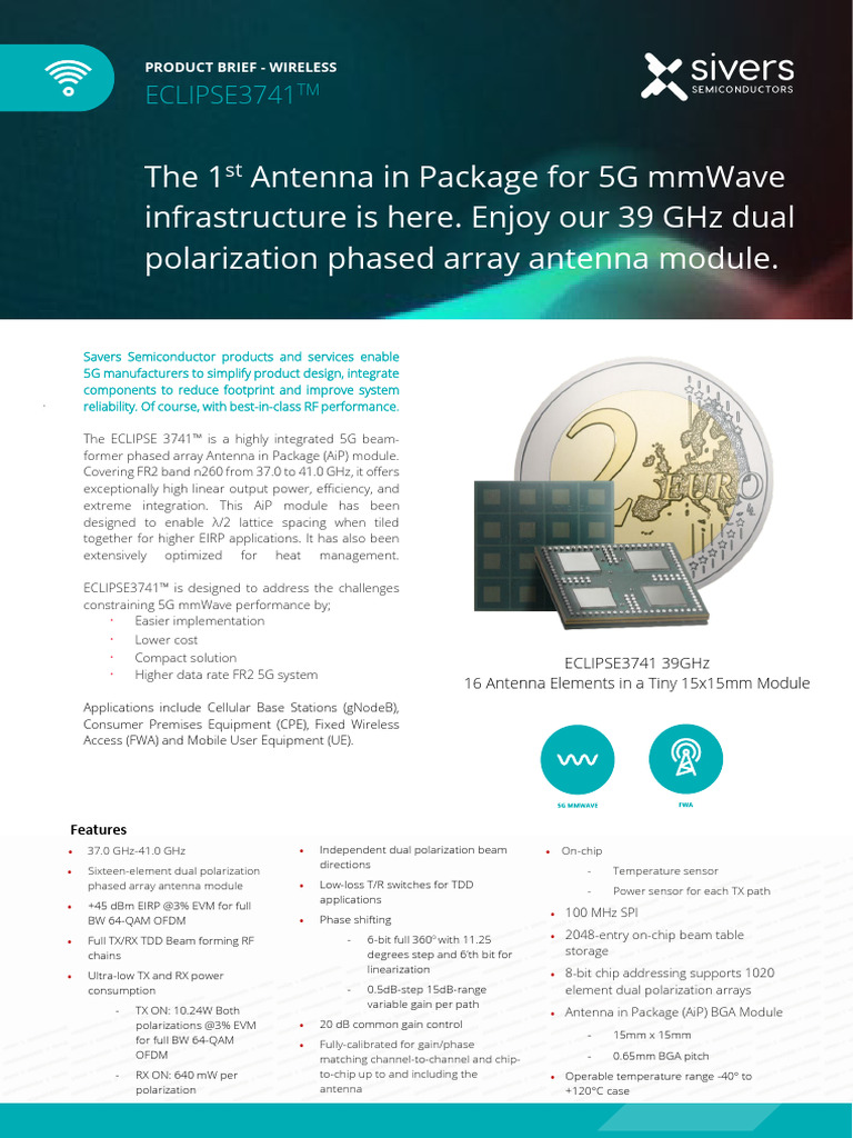 Antenna Product Brief Eclipse 220618 Final 637939019382386988 | PDF | Antenna (Radio ...