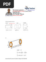 Surface Area in Gift Wrapping | PDF