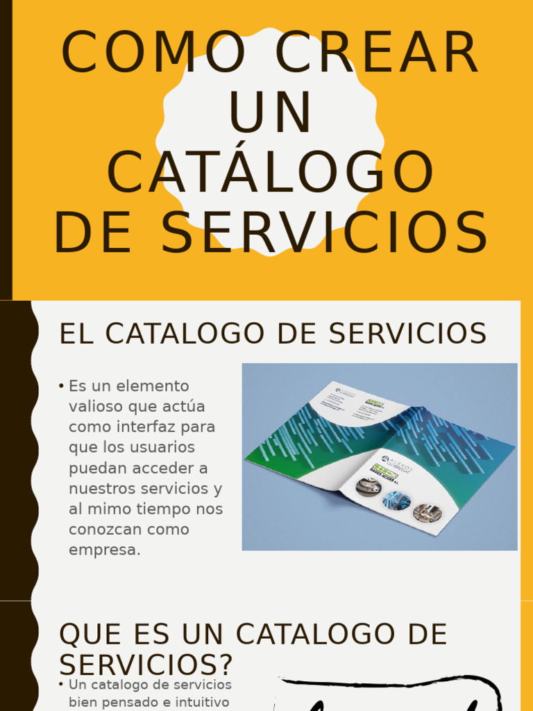 6 Catalogo de Servicios 7 Pasos | PDF | Business | Cliente