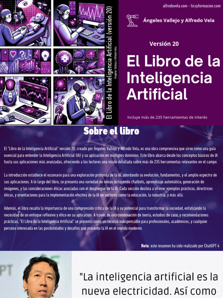 Libro Inteligencia Artificial Version 20 Alfredovela | PDF | Inteligencia (IA) y semántica ...
