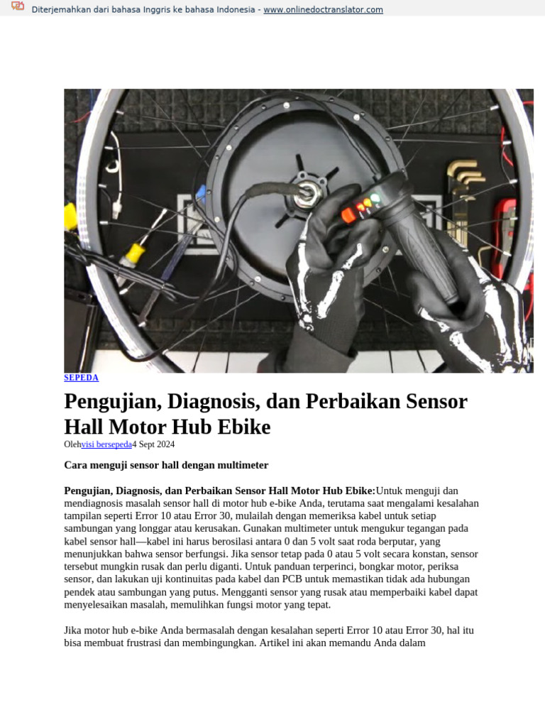 ebike | PDF