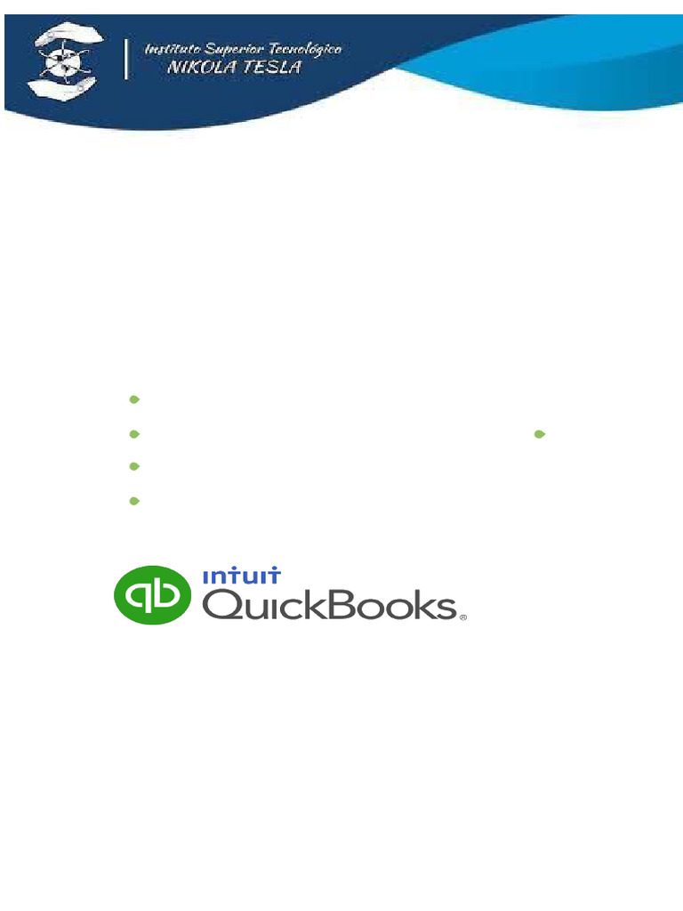 SISTEMA QuickBooks | PDF | Libros rápidos | Cuentas por pagar