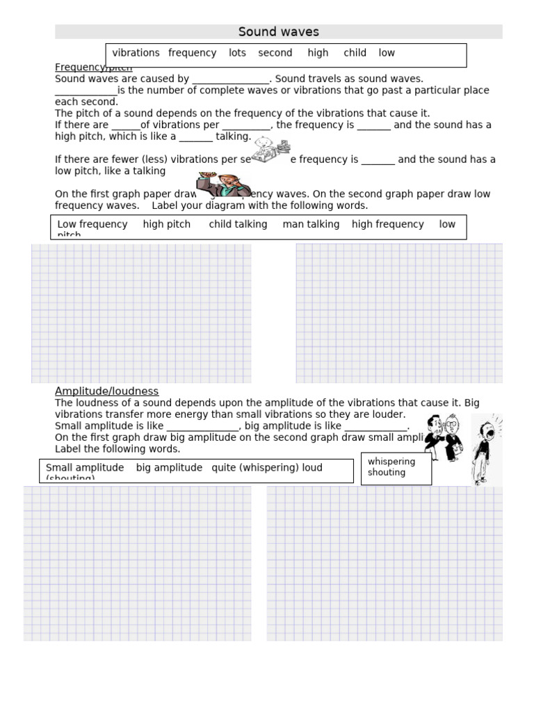 Sound_waves worksheet | PDF