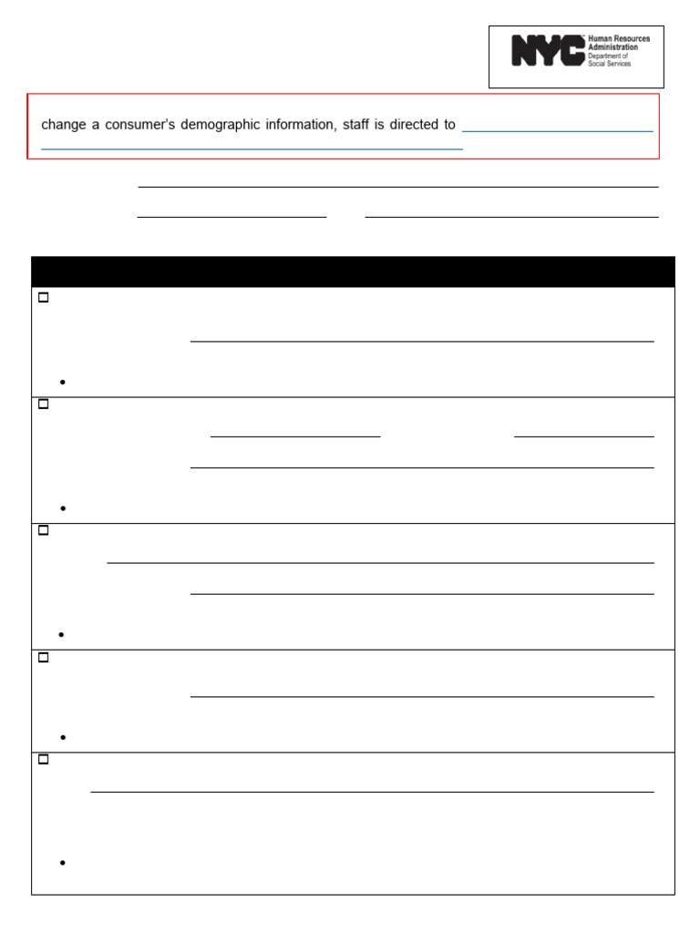 MAP-751w Change Request Form | PDF | Social Security (United States ...