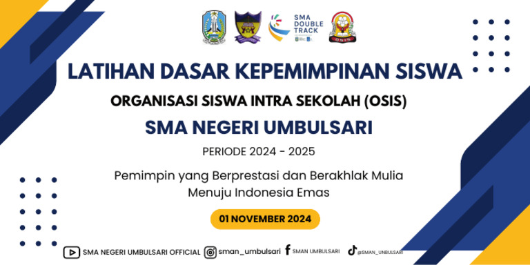 Banner Rapat Kerja OSIS 2024 | PDF