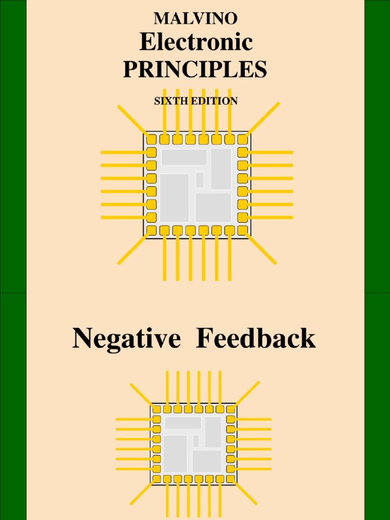 Negative Feedback - Circuits and Principles | PDF
