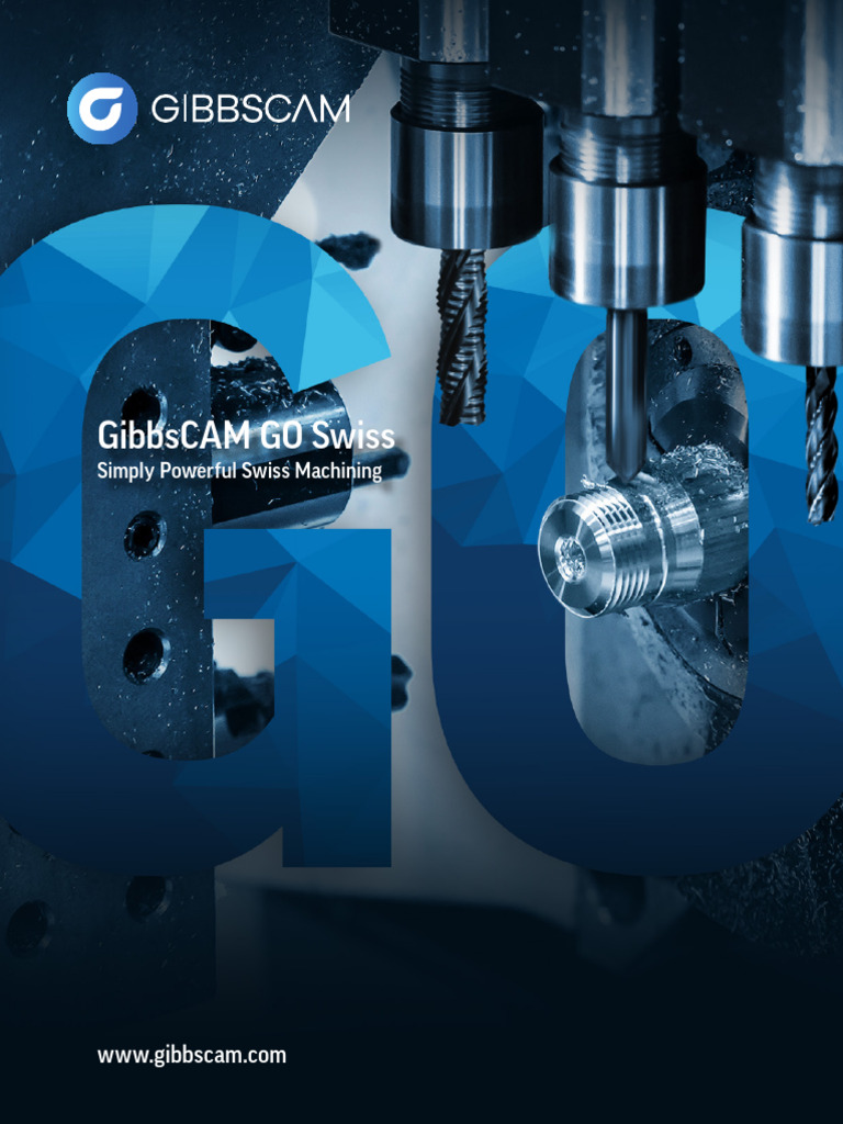 GibbsCAM GO-Swiss Brochure US | PDF | Machines | Machine Tool