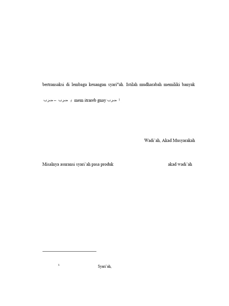 Akad Tijarah dalam Asuransi Syariah | PDF