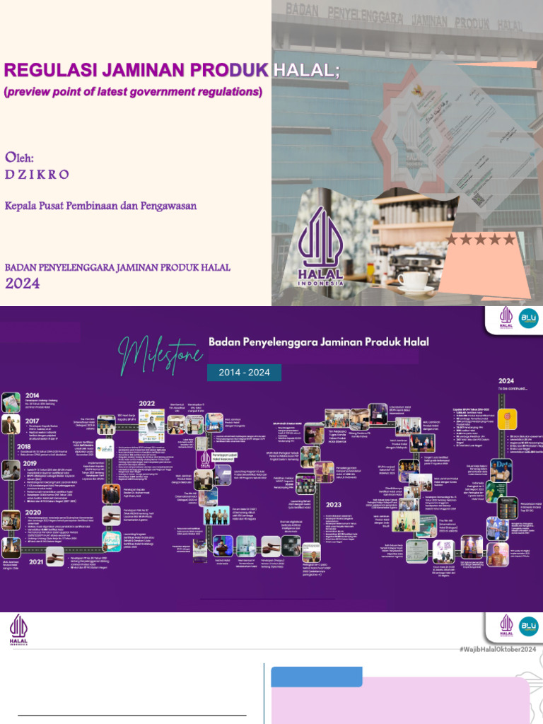 Pak Dzikro - Materi BPJPH | PDF