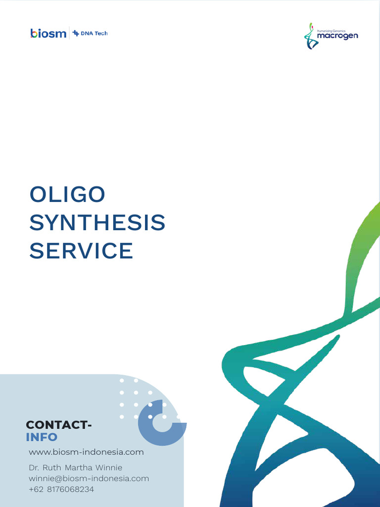 DNA Oligo Synthesis Pricing | PDF