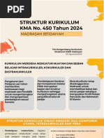 Struktur Kurikulum KMA 450 Tahun 2024 | PDF