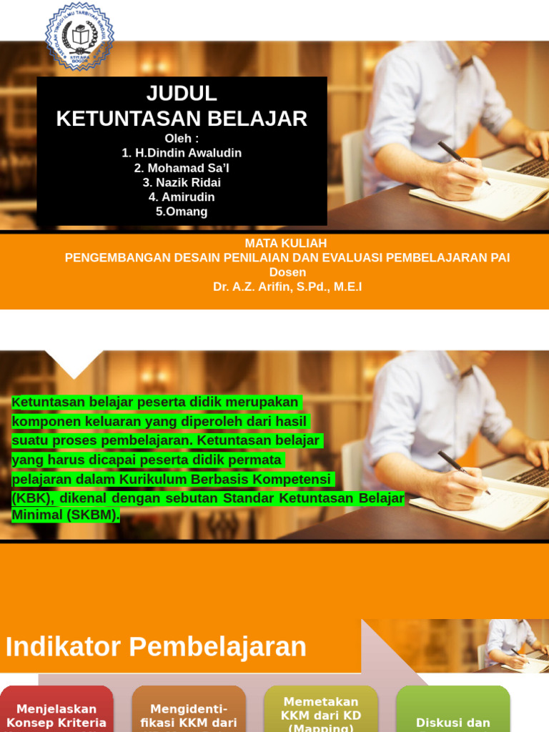 Kriteria Ketuntasan Minimal | PDF