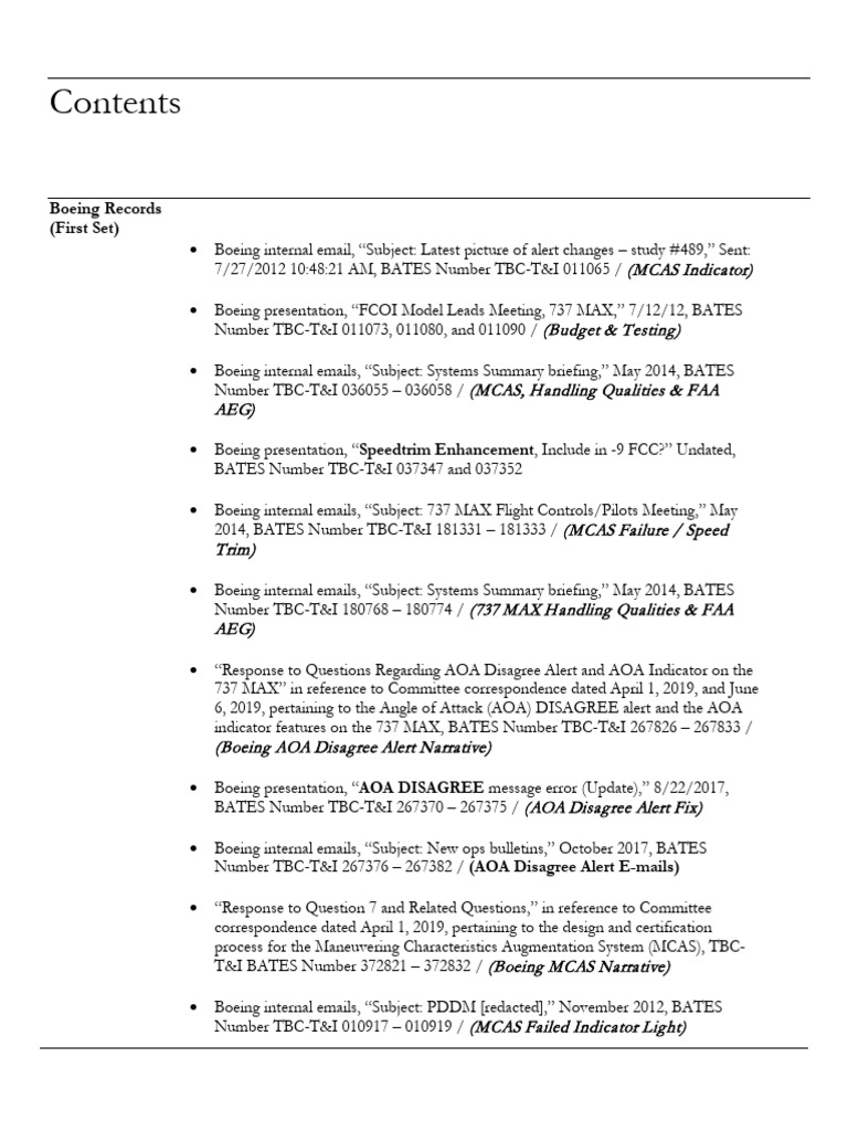 Boeing Records First Set For Public Release | PDF | Boeing | Aerospace