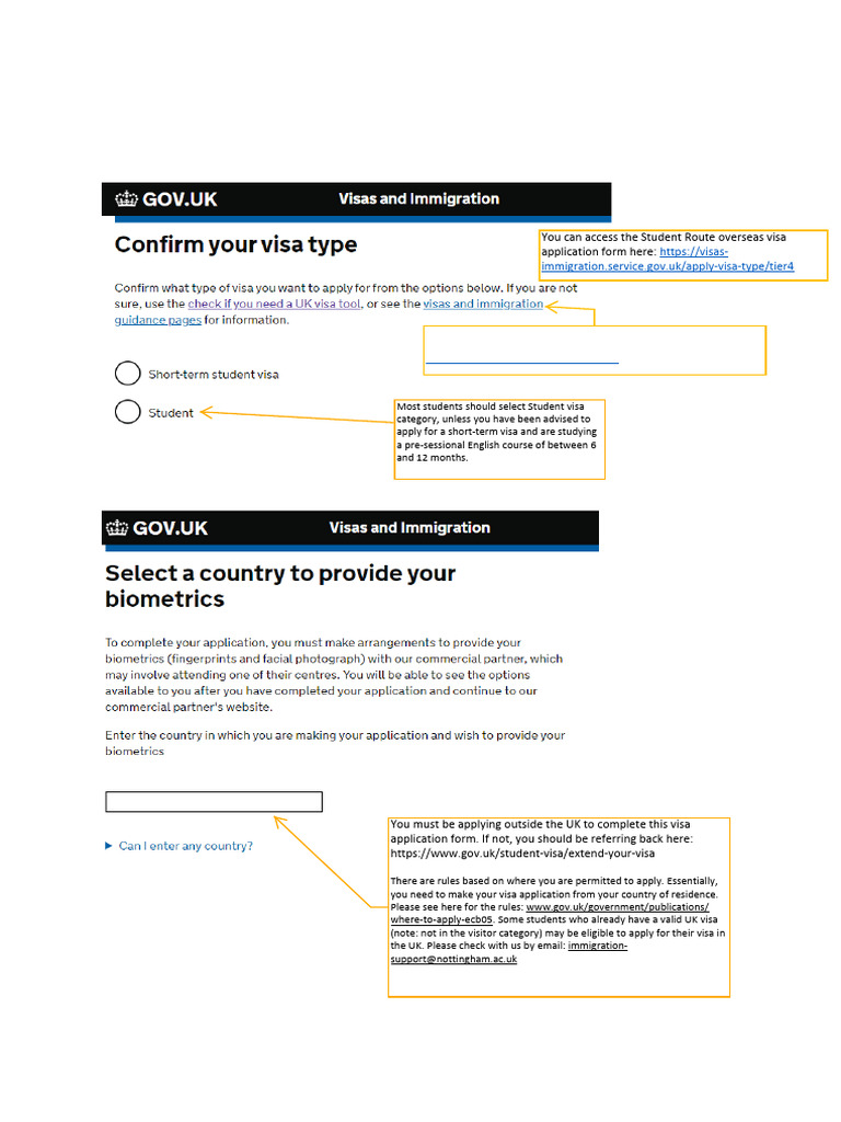 UK Student Visa Application Guide | PDF | Travel Visa | Passport