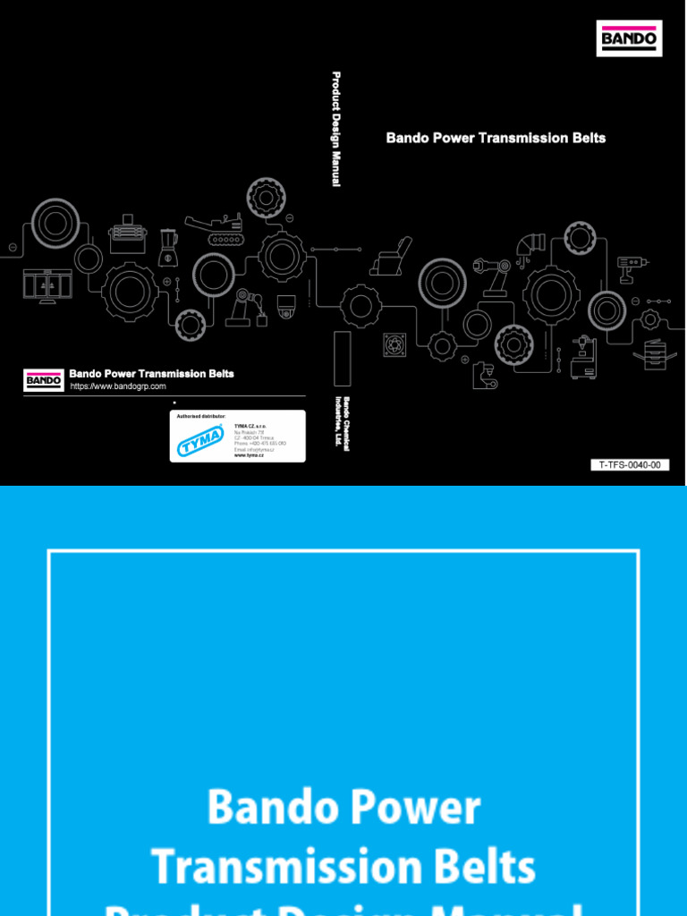 Bando Power Transmission Belts Manual | PDF | Belt (Mechanical ...