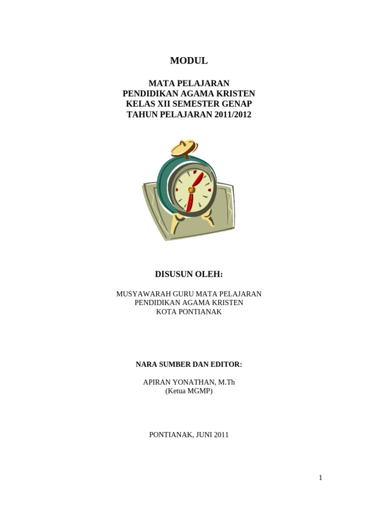Modul Pak Xii Genap | PDF
