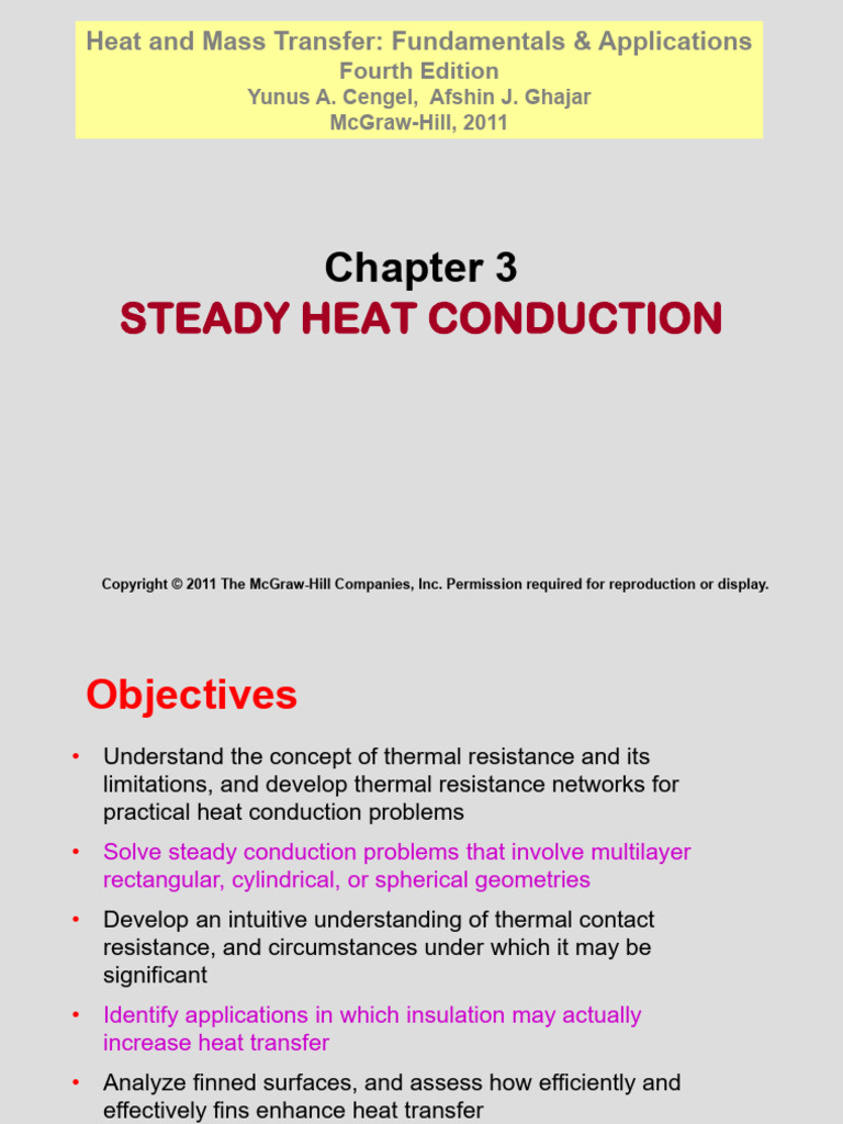 Chap03_PPT | PDF | Heat Transfer | Thermal Conduction