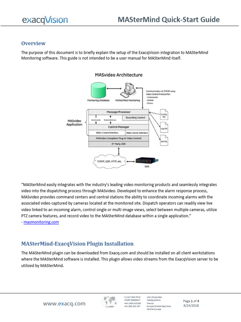 MASter Mind | PDF | Camera | Server (Computing)